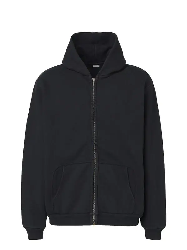 A.PRESSE Cotton Jersey Hoodie - Black