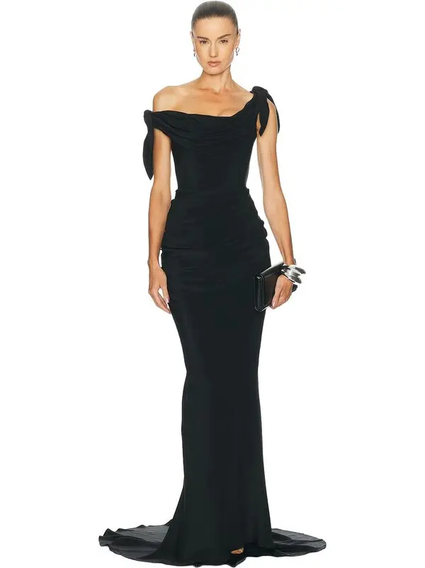Cult Gaia Nysa Gown - Black