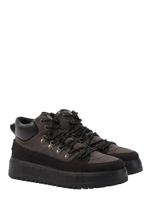 Bogner Antwerp Leather Lace-up Boots - Black