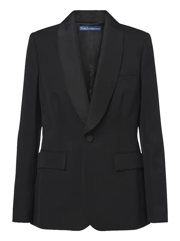 Polo Ralph Lauren Wool Blazer - Black