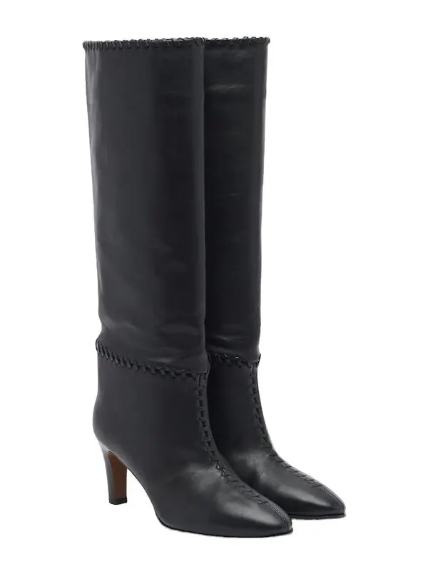 Zimmermann Alchemy Leather Knee-high Boots - Black
