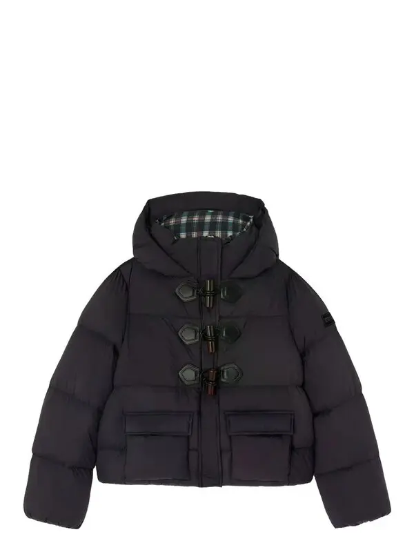 GANNI Mini Puffer In Future Nylon - Black