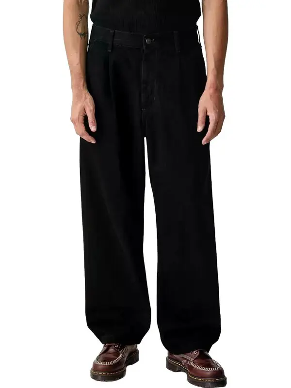 Carhartt Work In Progress Jace Pleated Jeans - Black