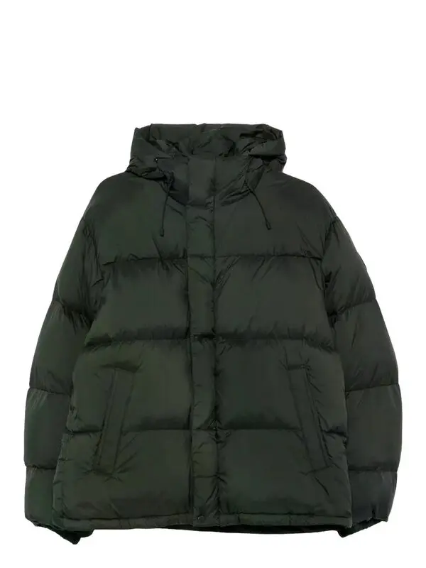 Canada Goose Quilted Hooded Coat - Green
