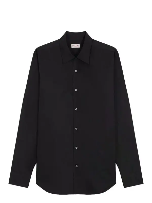 FURSAC Adjusted-fit Formal Shirt - Black