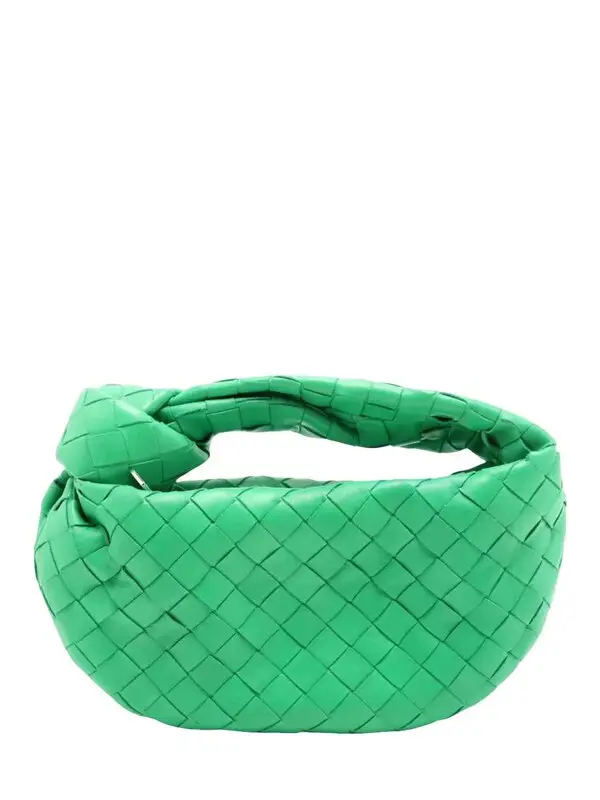 Bottega Veneta 2012-2026 Mini Nappa Intrecciato Jodie Hobo Bag - Green