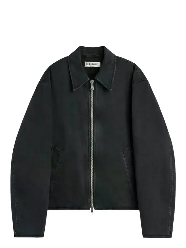 Our Legacy Slight Zip-up Jacket - Black