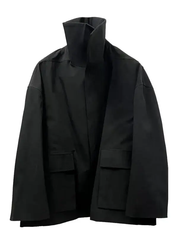 Rick Owens Dracucollar Jacket - Black