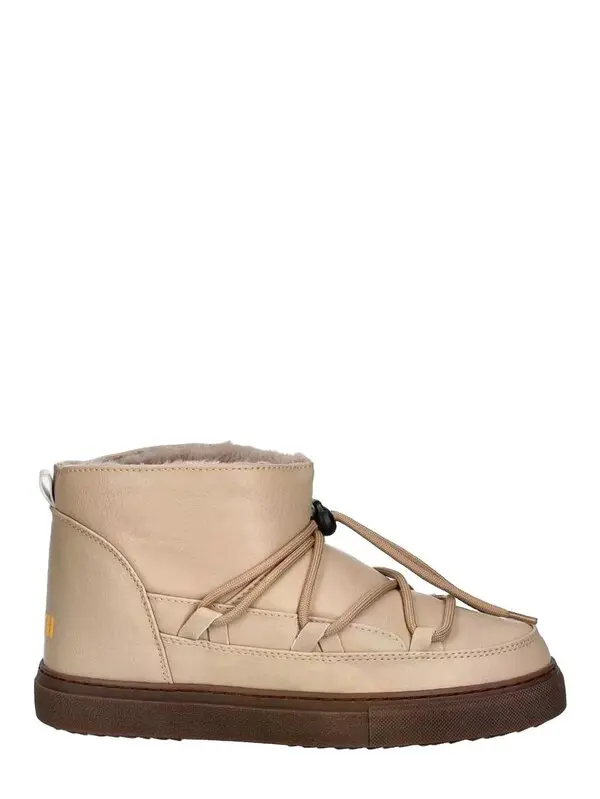 Inuikii Lace-up Ankle Boots - Neutrals