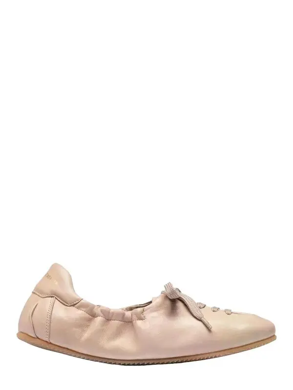 Officine Creative Ballet 101 Lace-up Leather Low-top Sneakers - Neutrals