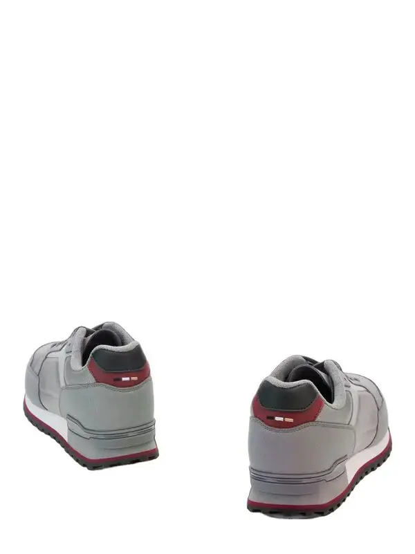 BOSS Running-inspired Panelled Sneakers - Grey