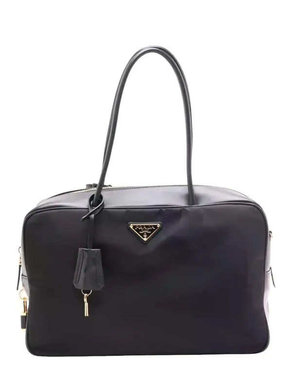 Prada 2013-2026 Tessuto Shoulder Bag - Black