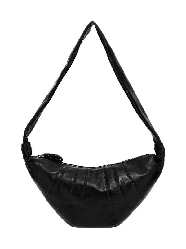 LEMAIRE Medium Croissant' Shoulder Bag - Black