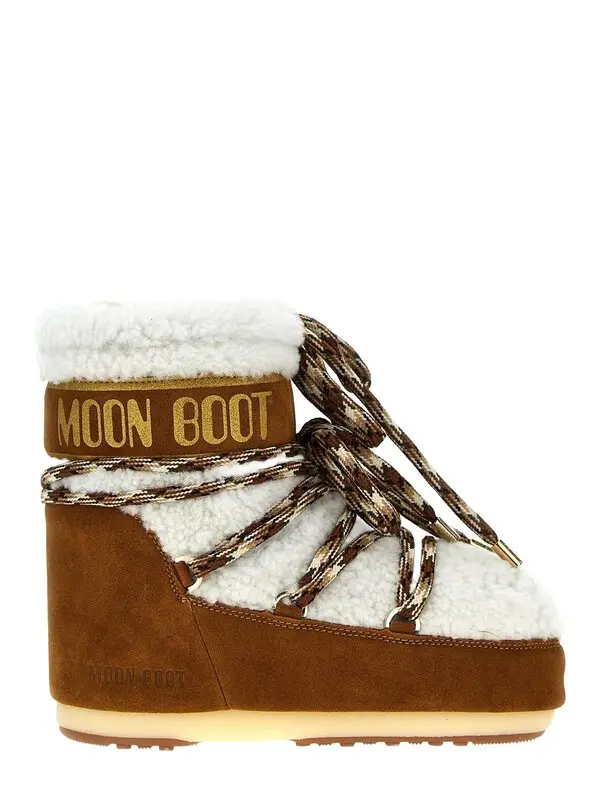 Moon Boot Lab69 Icon' Ankle Boots - Brown