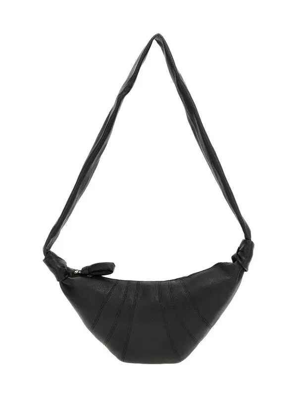LEMAIRE Small Croissant' Shoulder Bag - Black