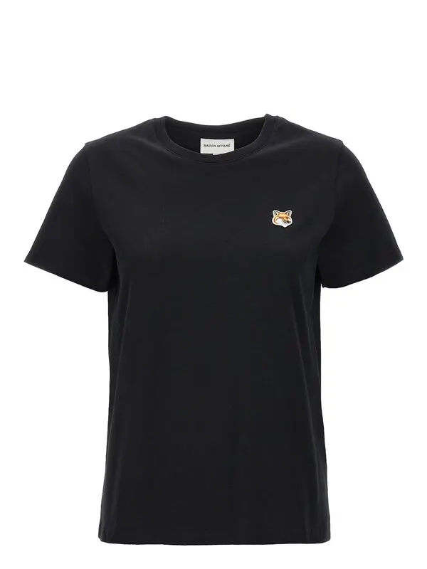 Maison Kitsuné Fox Head' T-shirt - Black