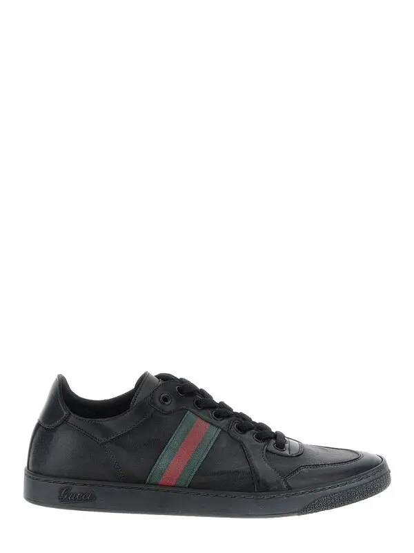 Gucci Stretch' Sneakers - Black