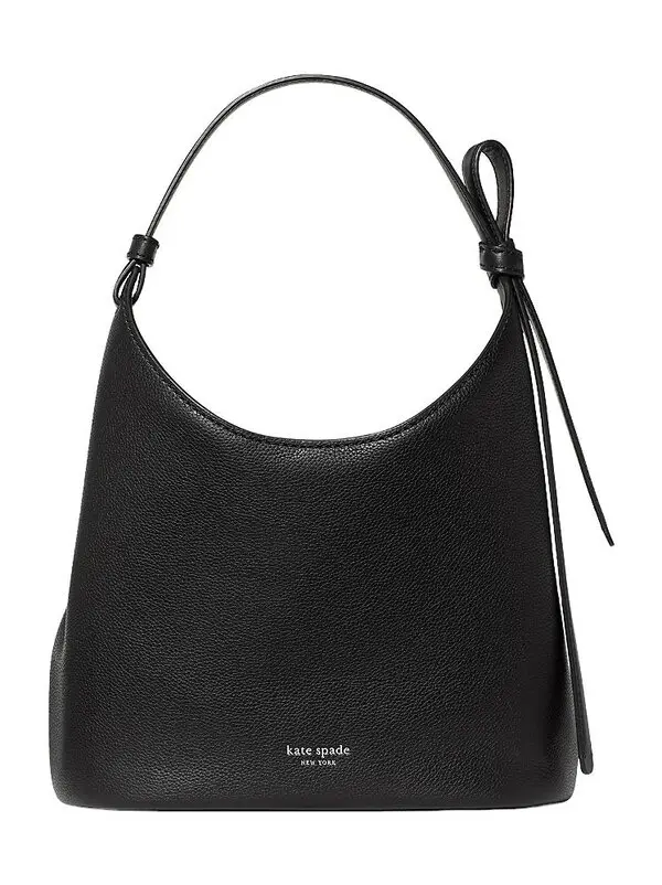 Kate Spade New York Loop Medium Leather Carryall Bag - Black