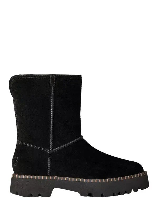 UGG Uptowner Calf Suede Ankle Boots - Black