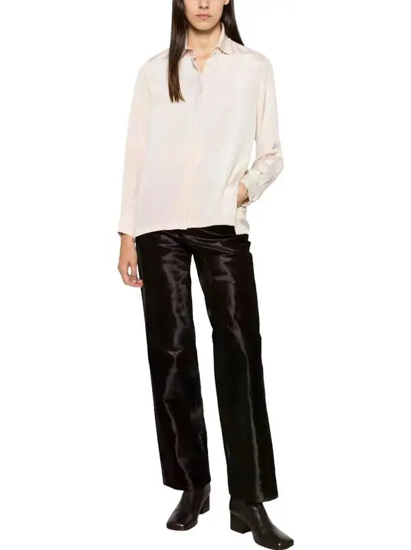 Max Mara Concealed-fastening Shirt - Neutrals