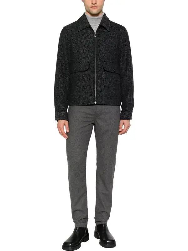 Karl Lagerfeld Kl-jim Five-pocket Trousers - Grey