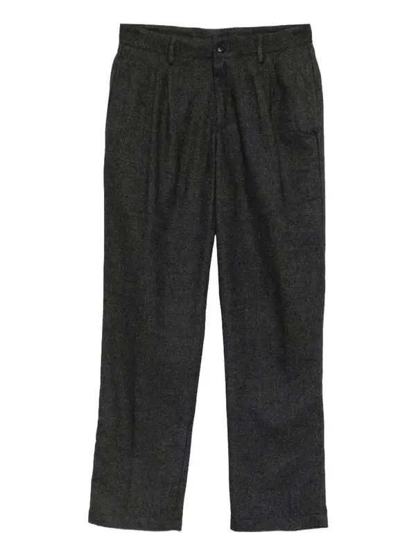 Karl Lagerfeld Kl-clifford Pleated Trousers - Grey