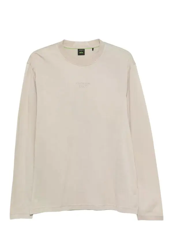 BOSS X Porsche Long-sleeve T-shirt - Neutrals