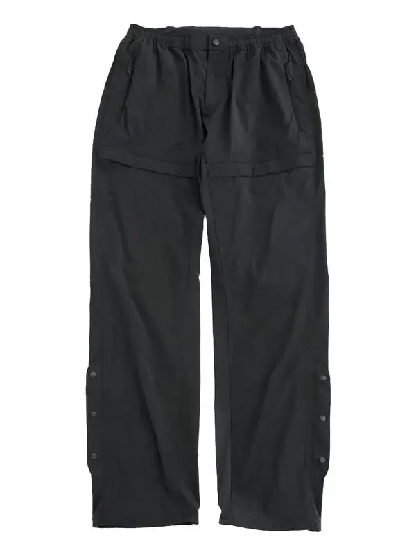 CAYL Vented Drawstring-cuff Trousers - Black