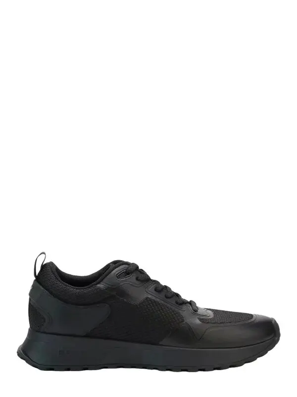 BOSS Jonah Runn Panelled Mesh Sneakers - Black