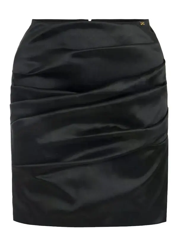 Elisabetta Franchi Gazar Mini Skirt - Black