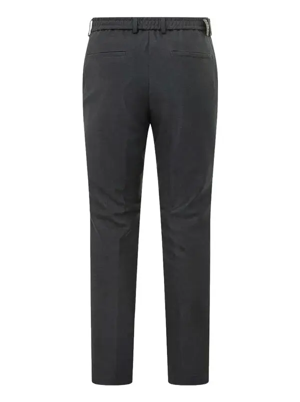 BOSS Straight-leg Trousers - Black