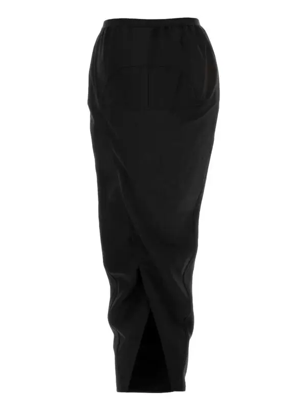 Rick Owens Pillar Skirt - Black