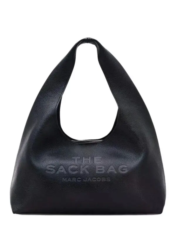 Marc Jacobs Sack Leather Shoulder Bag - Black