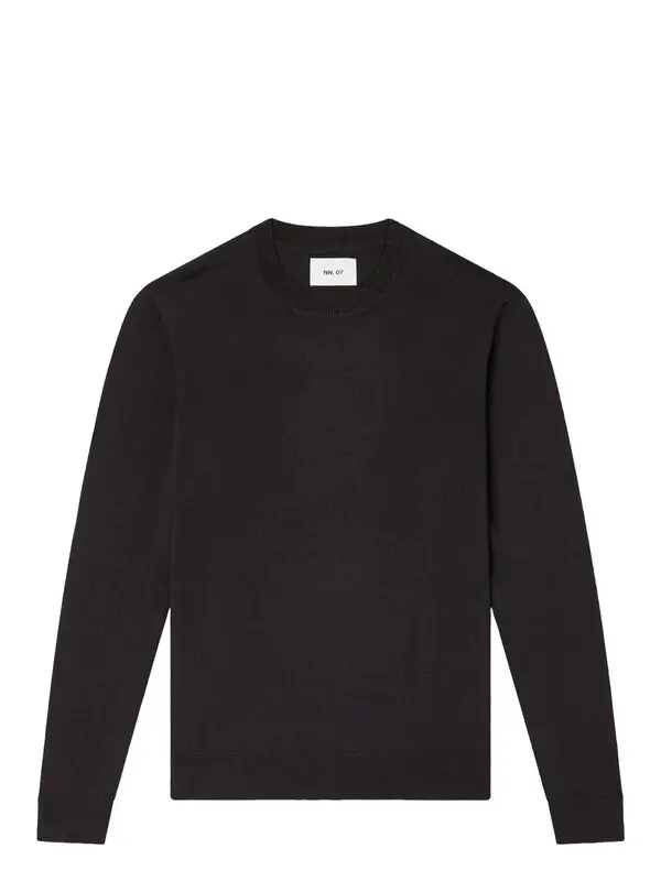 Nn07 Ted 6605 Wool Sweater - Brown