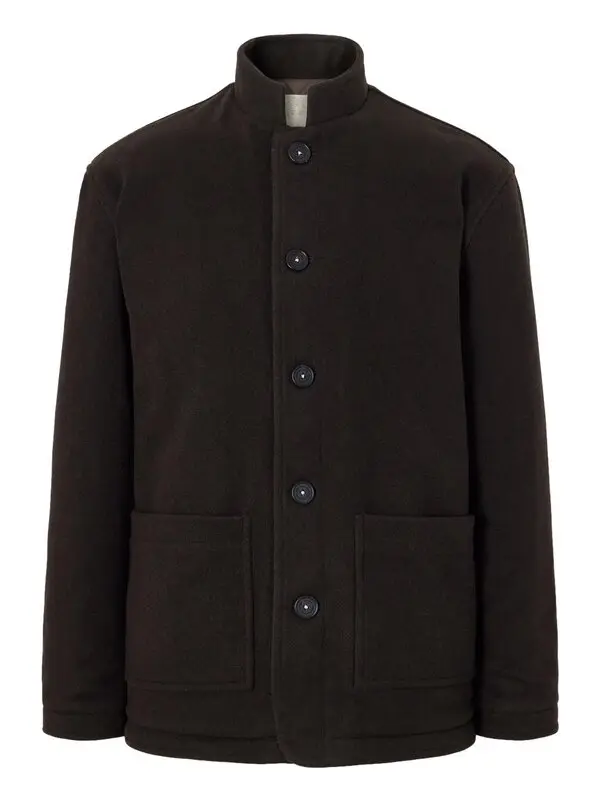 Massimo Alba Chevrolet Reversible Cashmere Jacket - Brown