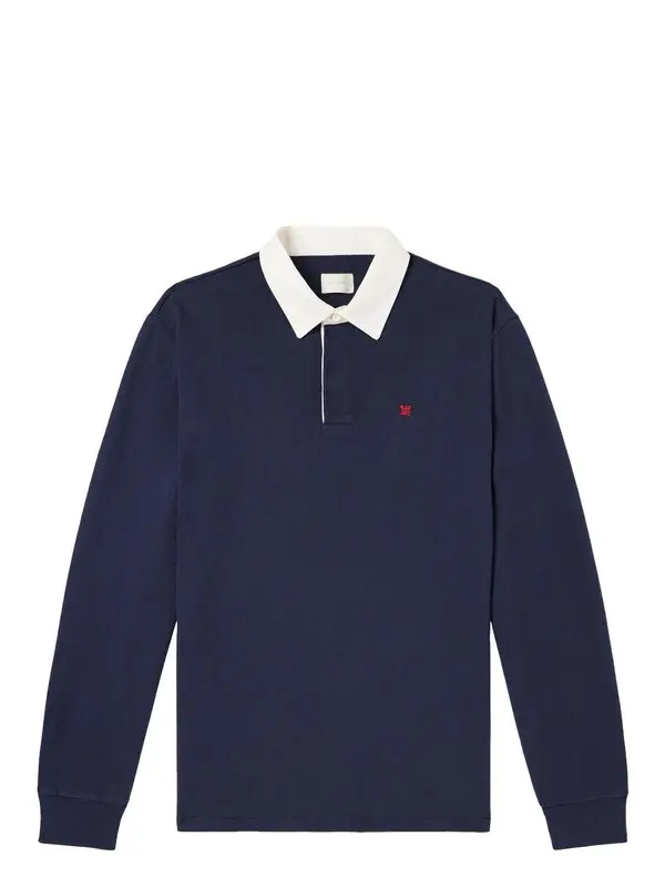 Aimé Leon Dore Cotton-jersey Polo Shirt - Blue