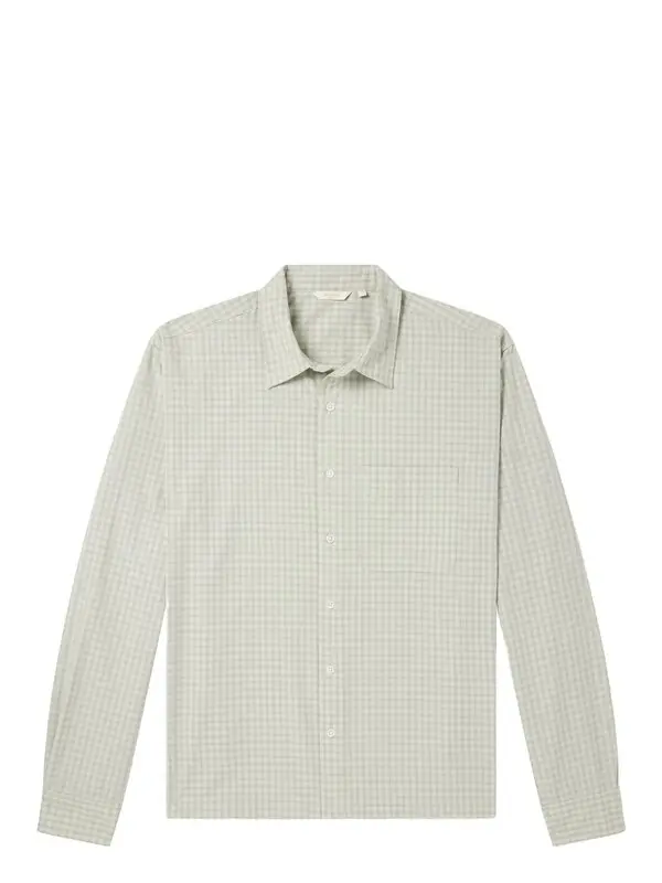 Aimé Leon Dore Checked Poplin Shirt - Green