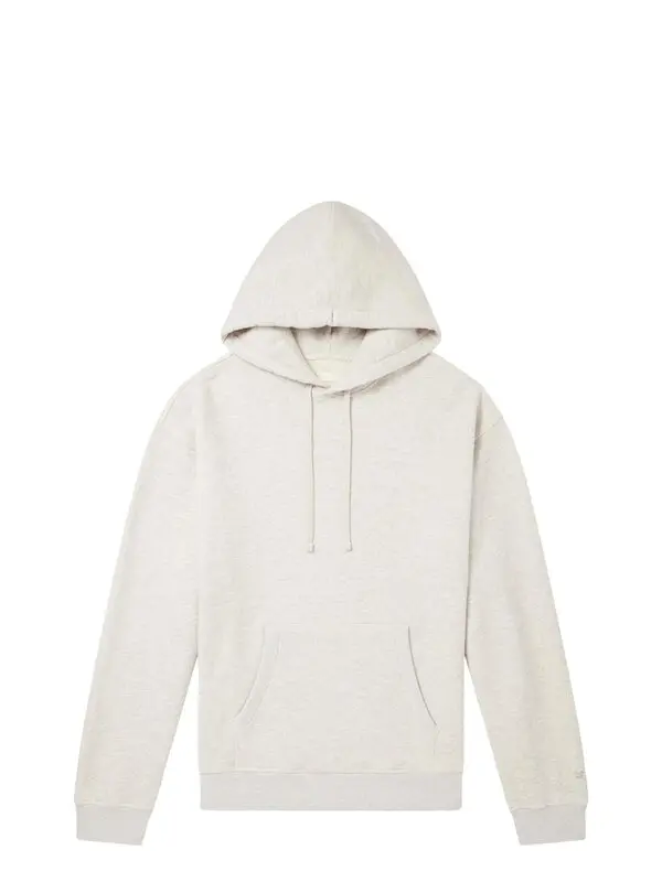 Aimé Leon Dore Marina Cotton-jersey Hoodie - Gray