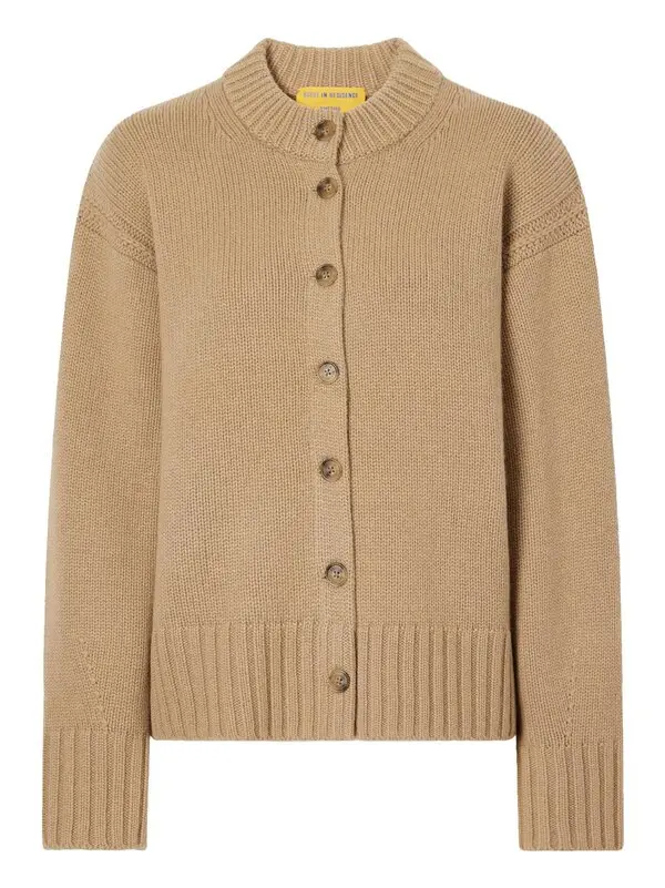 Guest In Residence Cozy Cashmere Cardigan - Brown