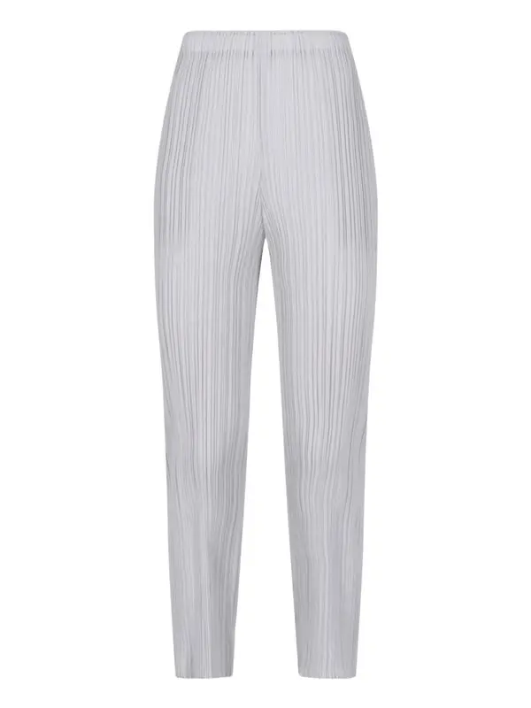Issey Miyake Pleated Trousers - Grey