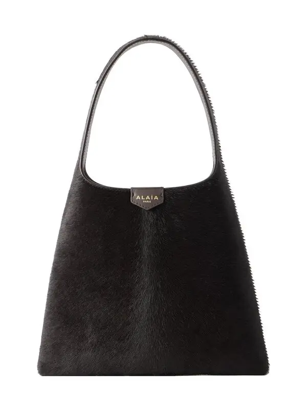 Alaïa Mini Calf Hair Shoulder Bag - Brown