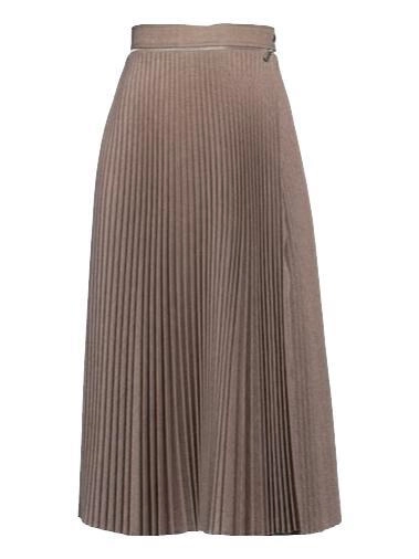Burberry Midi Skirts - Brown