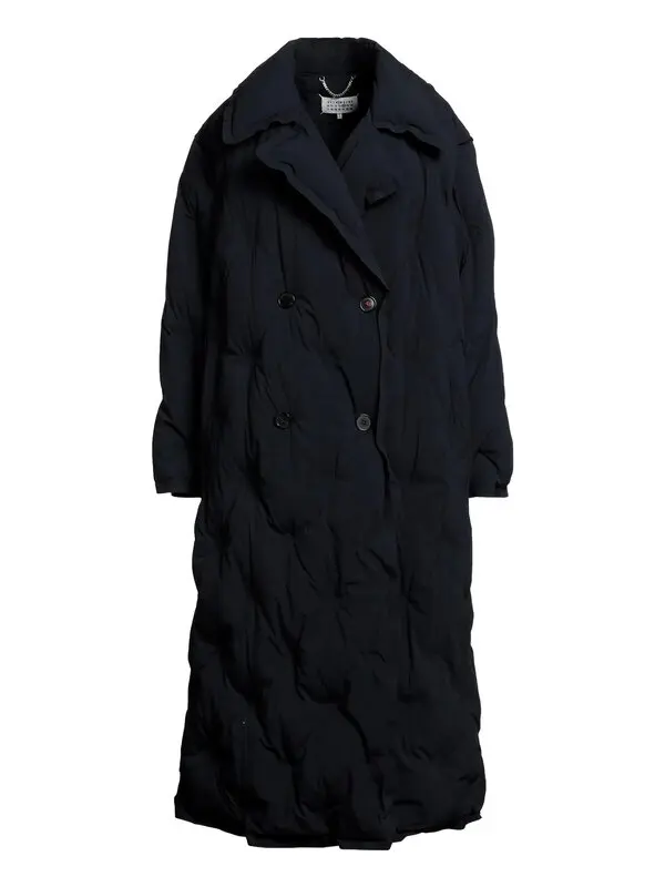 MAISON MARGIELA Double-breasted Down Coat - Black
