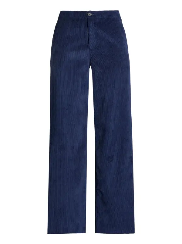 Rag & Bone Loose Corduroy Trousers - Blue