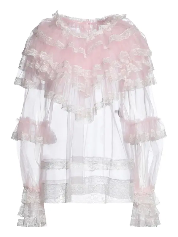 Dolce & Gabbana Ruched Top - White