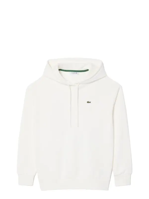 Lacoste Logo-detail Hoodie - White