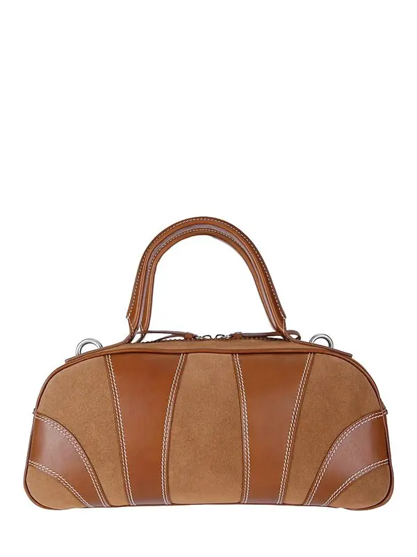 Dries Van Noten Zippered Shoulder Bag - Brown