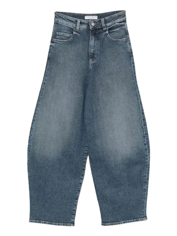 ICON DENIM LOS ANGELES Ginny Wide-leg Jeans - Blue