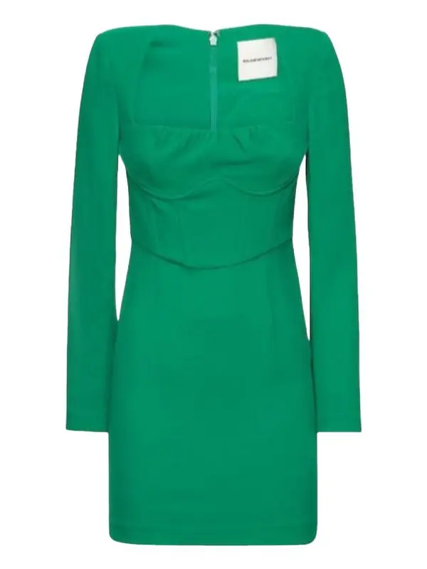 Roland Mouret Logo Mid-length Dress - Green