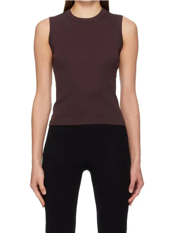 FLORE FLORE Esme Vest - Choco Plum